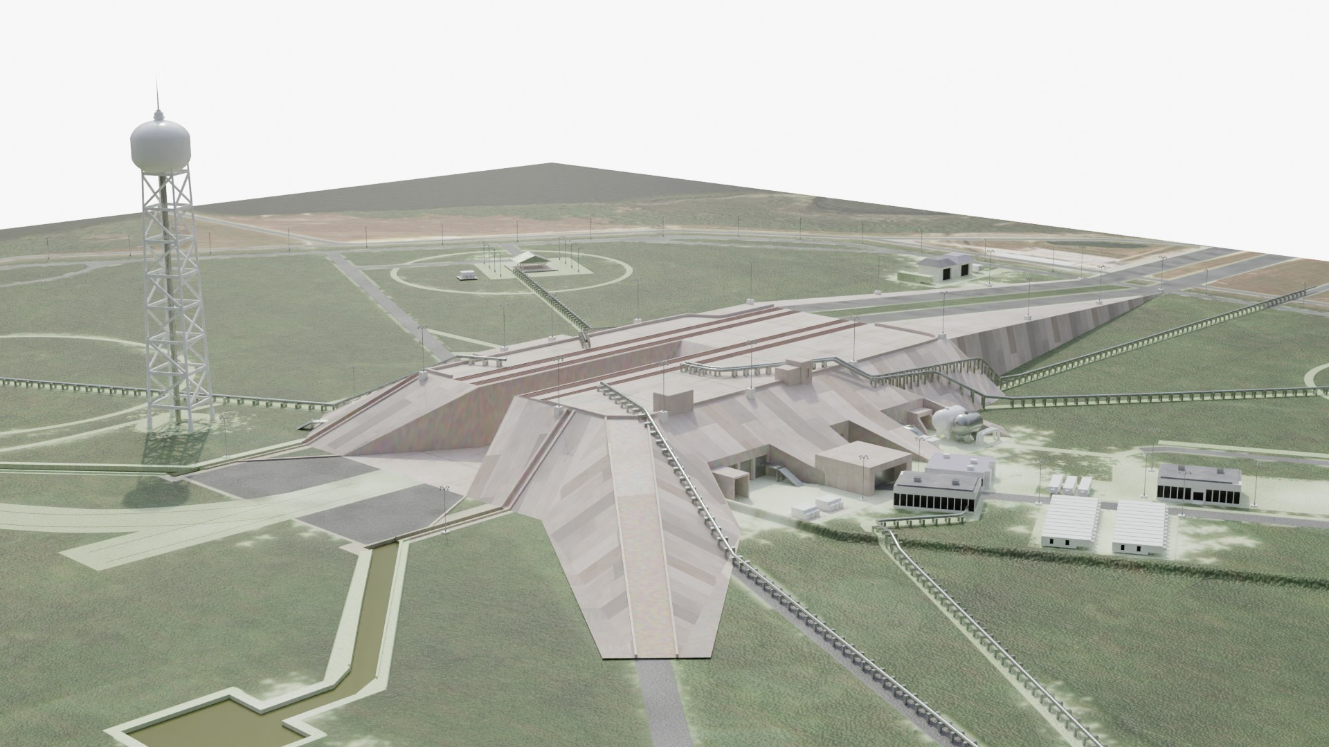 launch complex 39 3d model