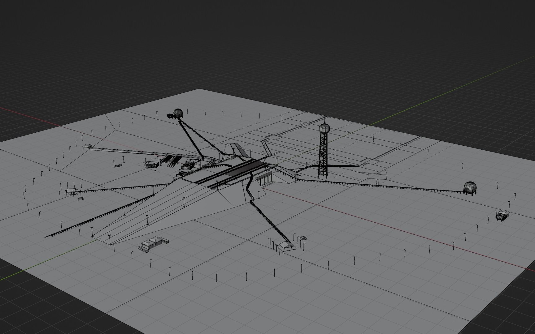 launch complex 39 3d model