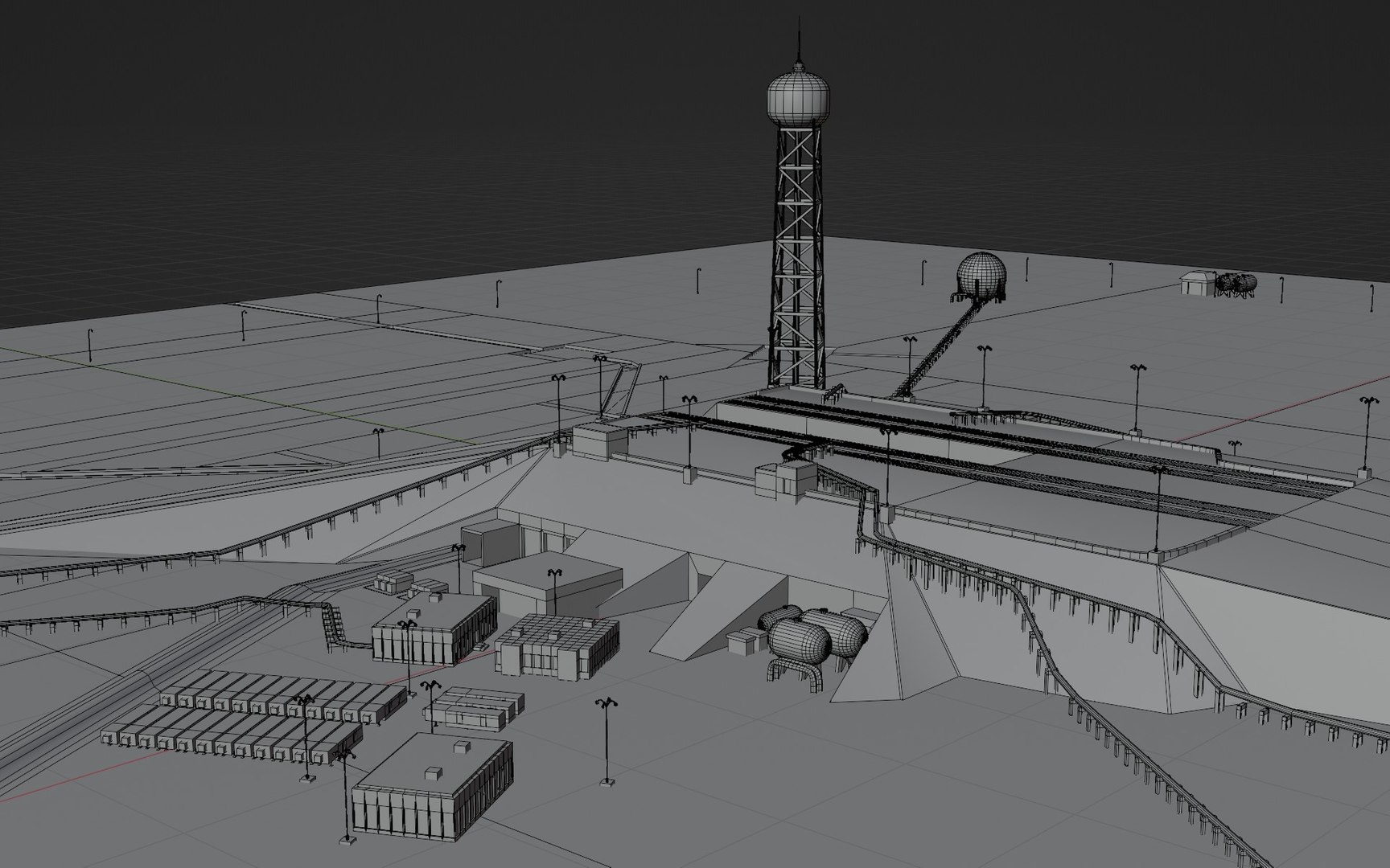 launch complex 39 3d model