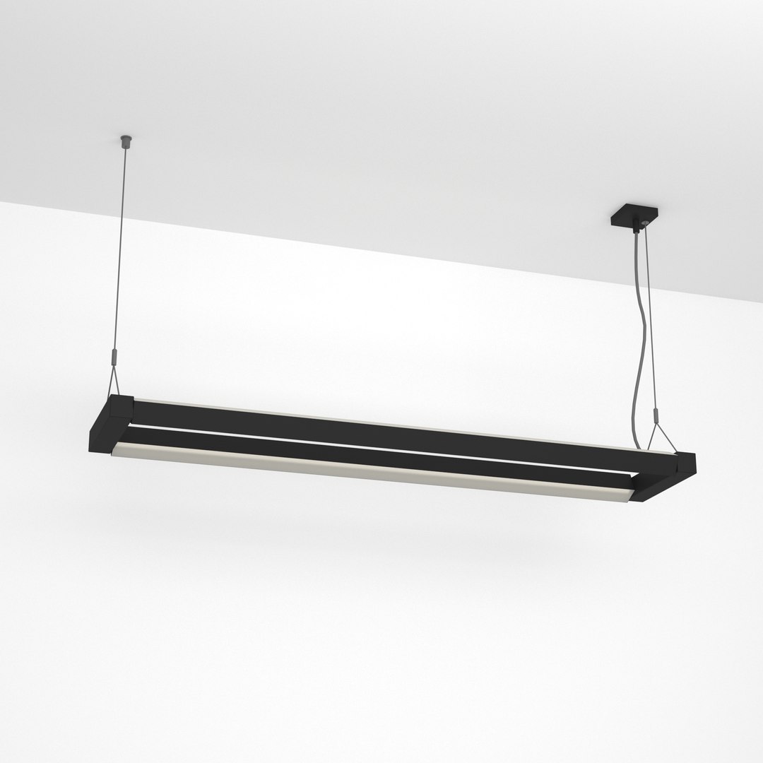 3D pendel led 65cm light lamp model - TurboSquid 1474303