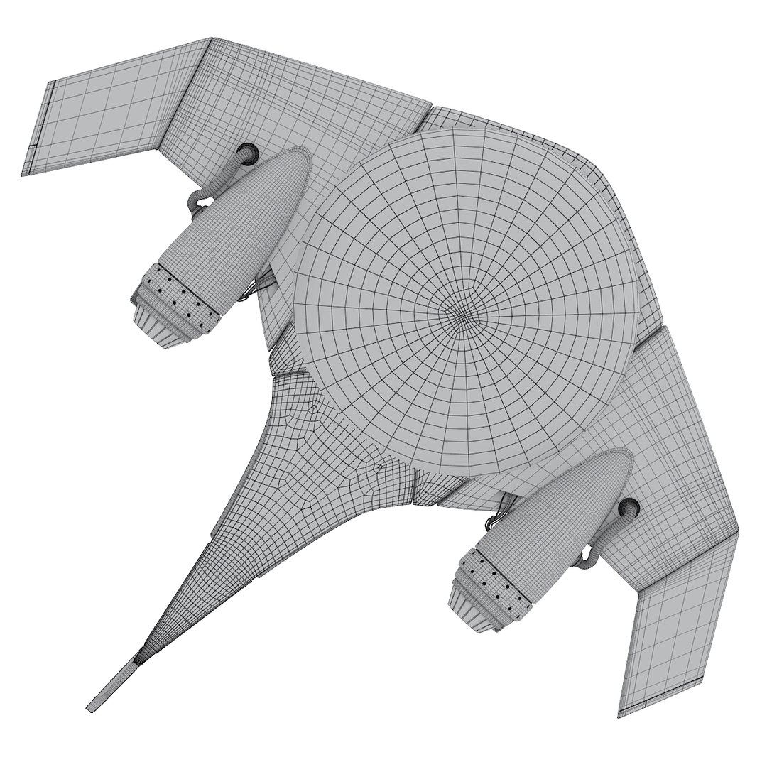 3d model of kayak space