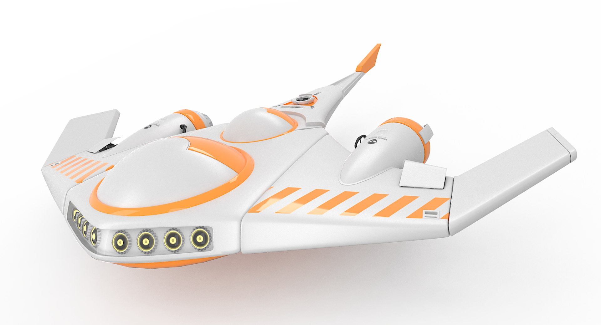 3d model of kayak space