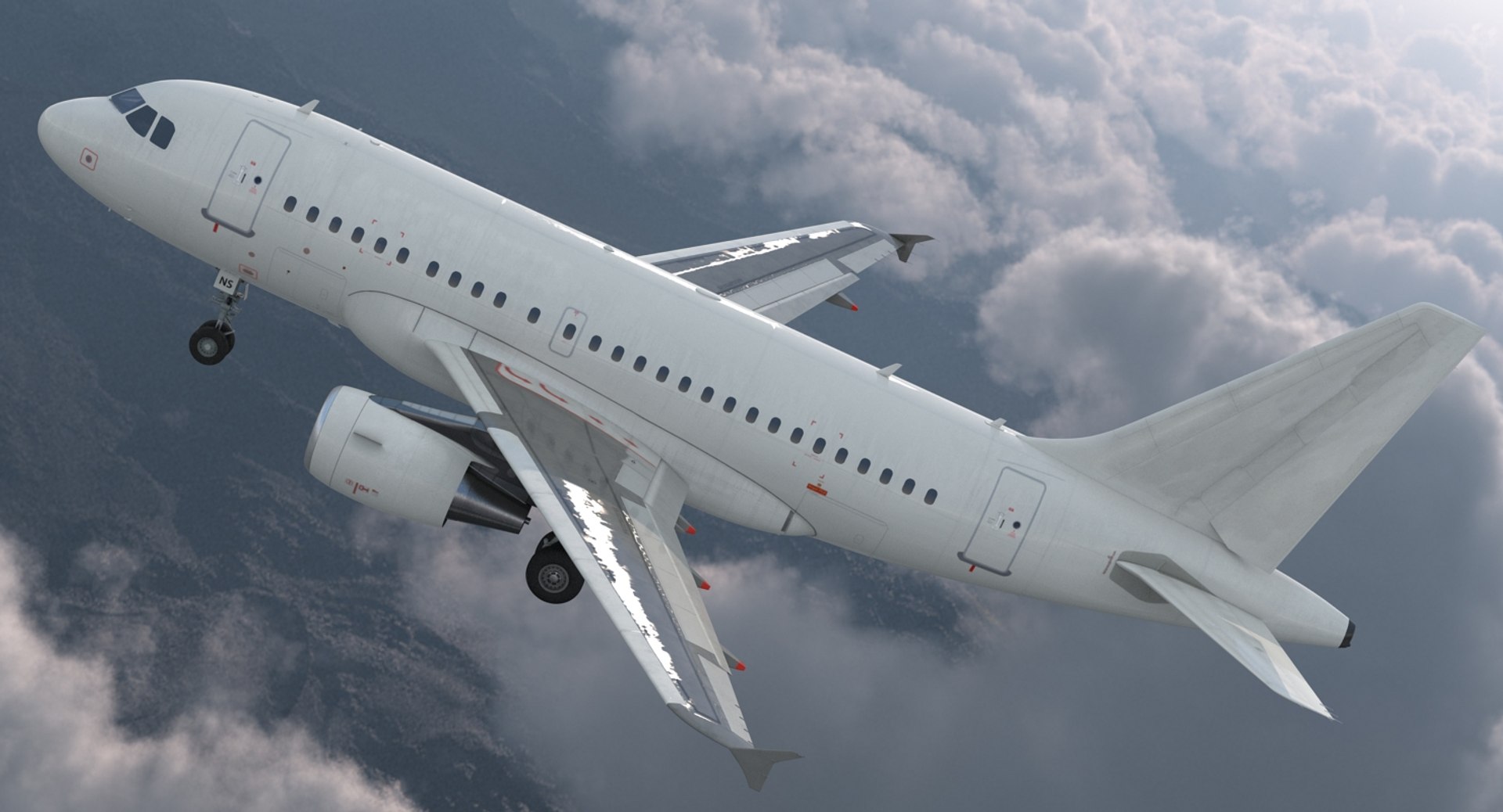 Airbus A318 Generic 3D - TurboSquid 1228519