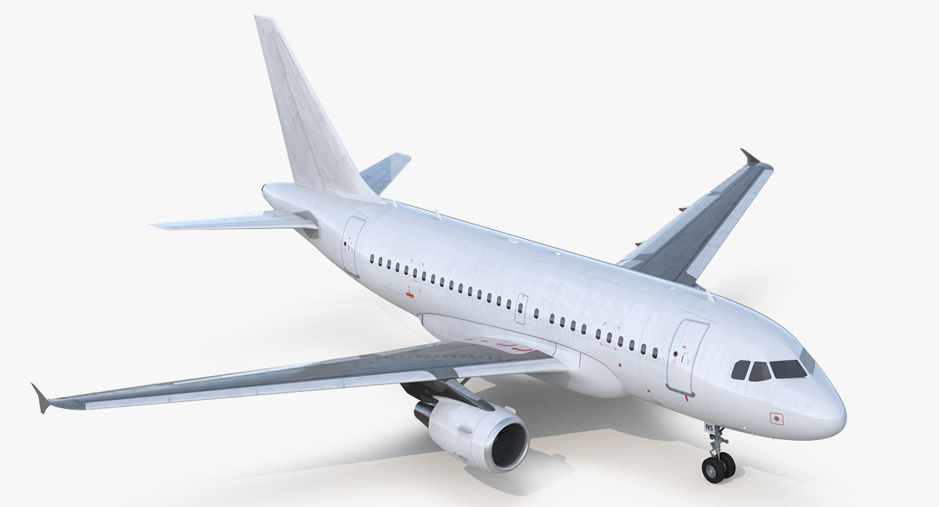 Airbus a318 generic 3D - TurboSquid 1228519