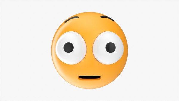 Emoji 035 Astonished with protruding eyes 3D model - TurboSquid 1817754