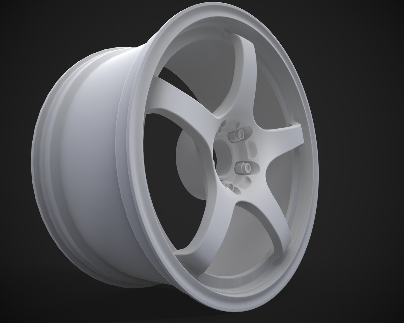 Yokohama Advan Racing TC2 3D Model - TurboSquid 1751961