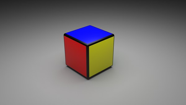 3D model Rubiks Cube 1x1x1 - TurboSquid 1824977