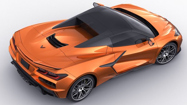 Chevrolet Corvette C8 Z06 convertible 2023 model - TurboSquid 1843409