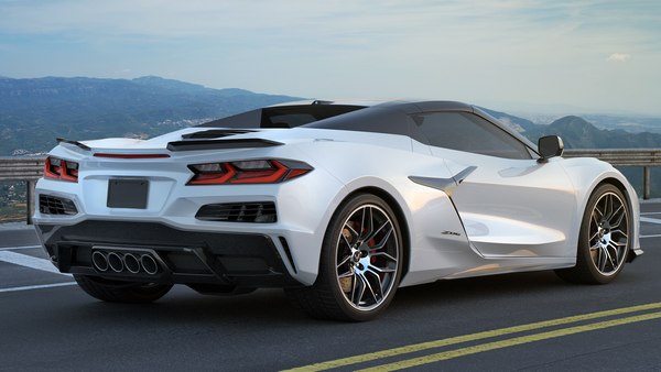 Chevrolet Corvette C8 Z06 convertible 2023 model - TurboSquid 1843409