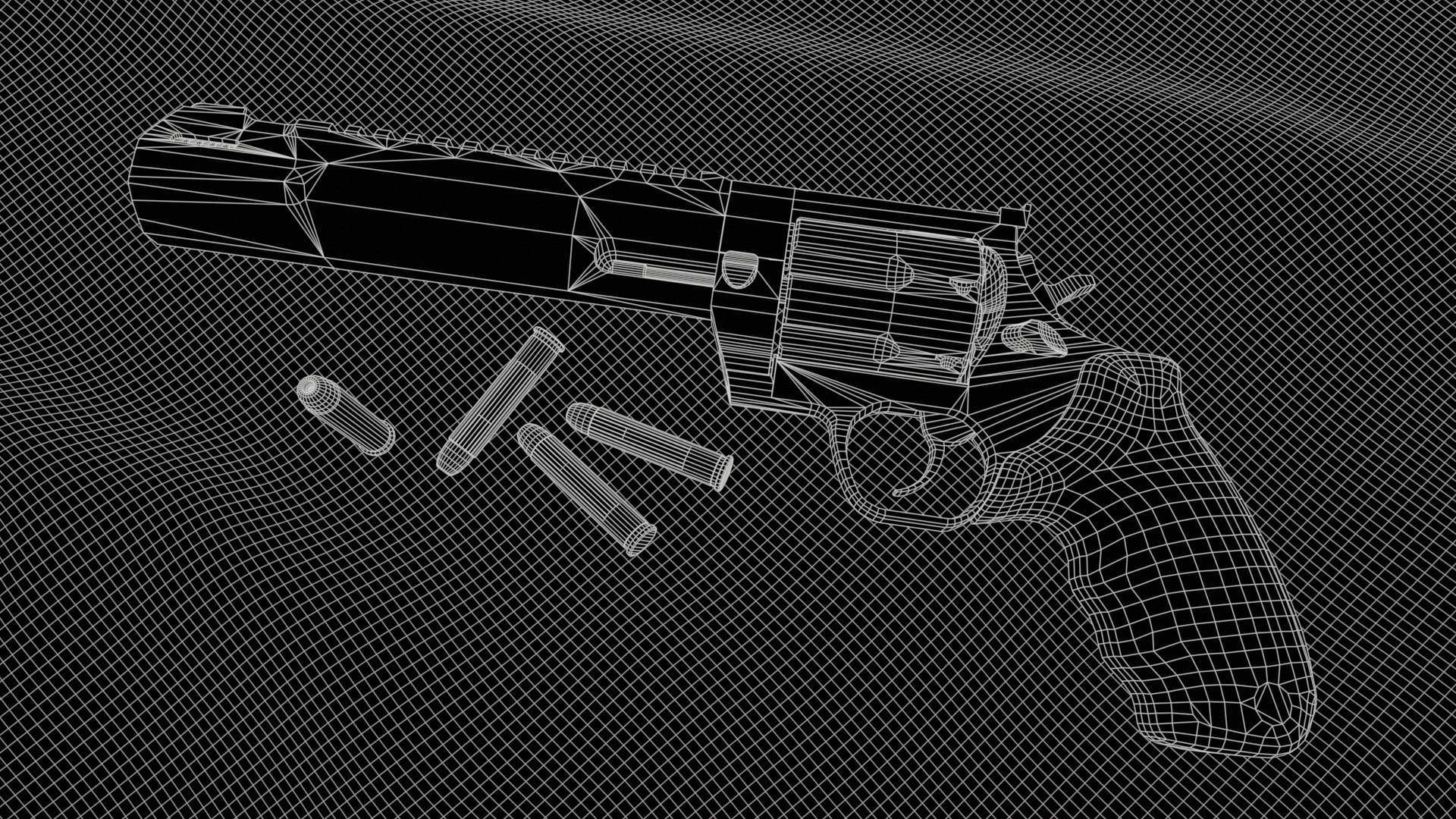 3D Taurus RH 460 Revolver - TurboSquid 2289074