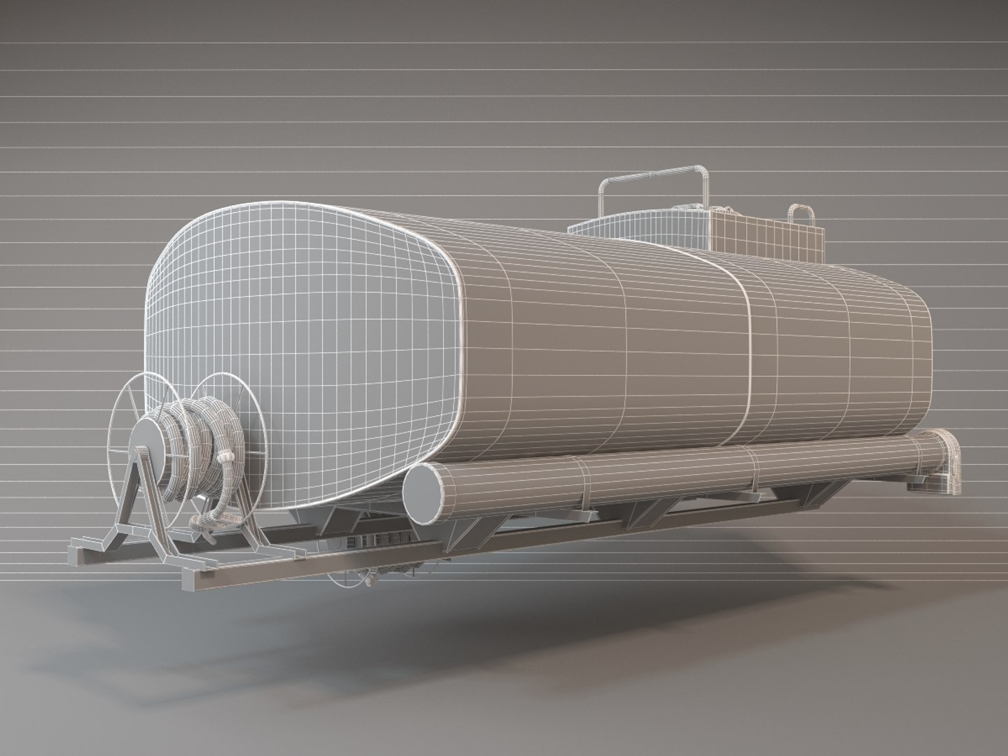 3d Tank Car
