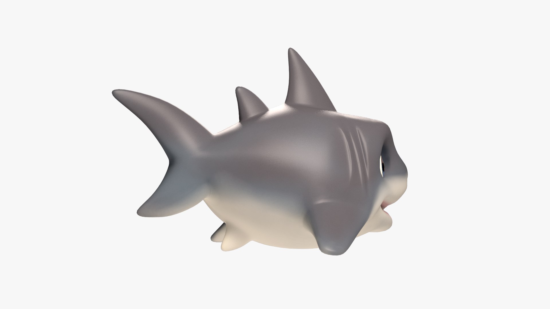 3D Shark Stylized Model - TurboSquid 1671104