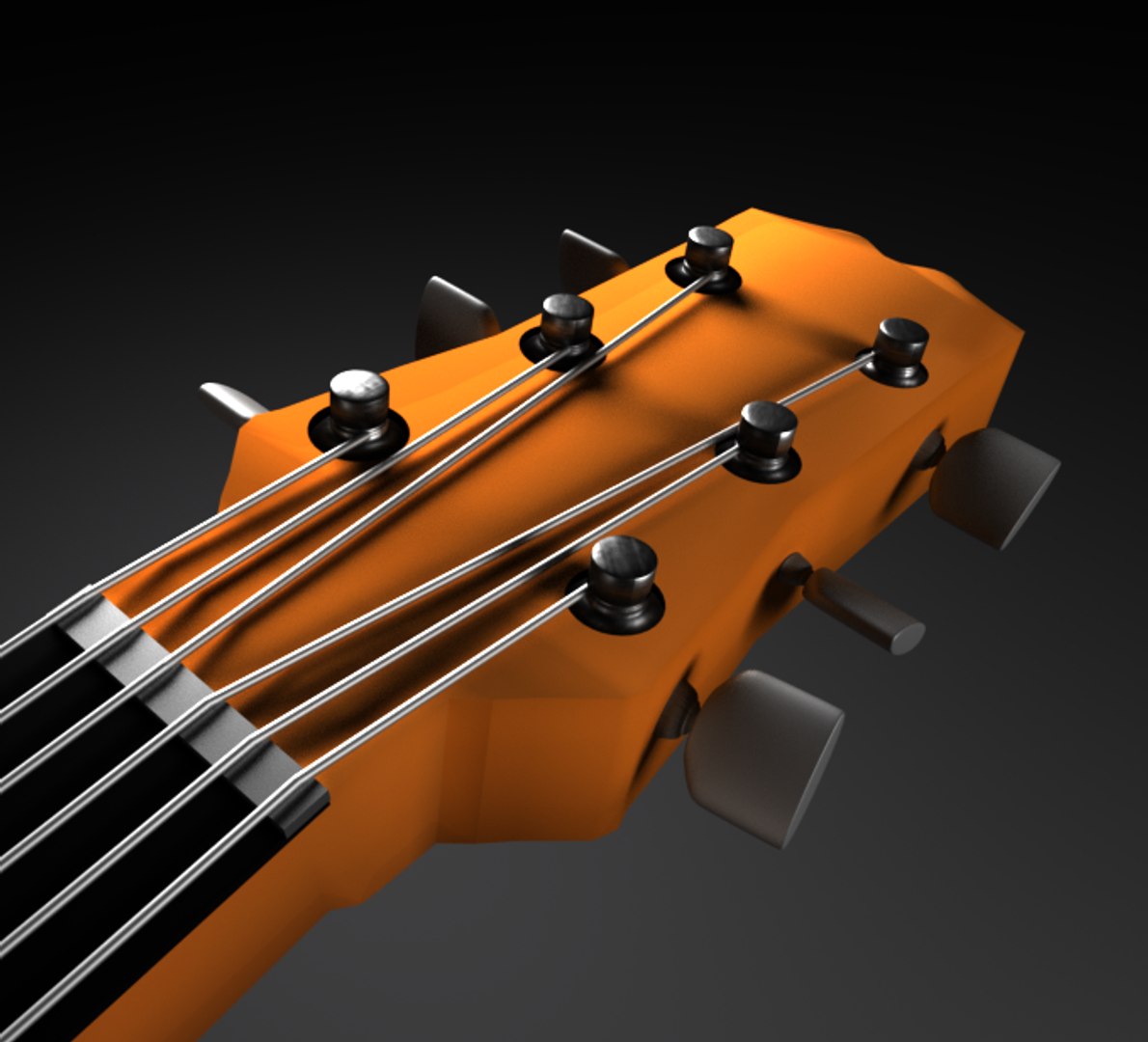 Acoustic Guitar 3D Model - TurboSquid 1300459