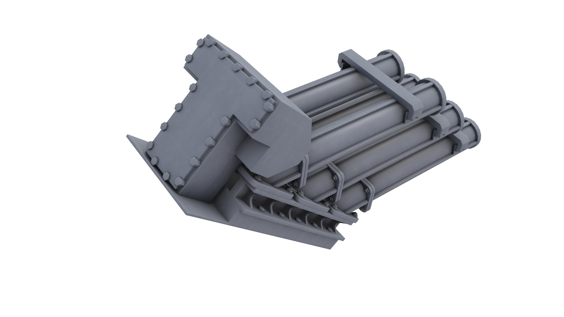 Seagnat Missile Decoy System 3D Model - TurboSquid 2387905