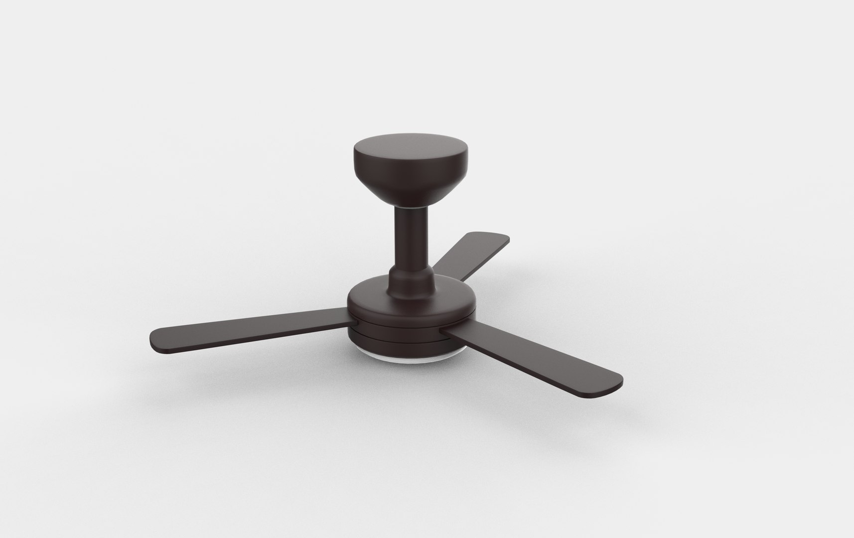 3D Ceiling Fan 3D Model - TurboSquid 2333024
