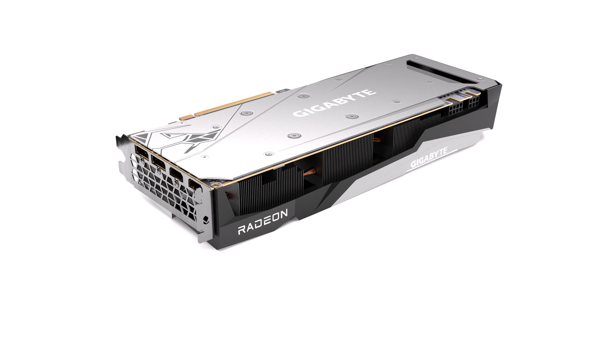 3D Gigabyte AMD Radeon 6700XT Graphics Card Model - TurboSquid 1802037