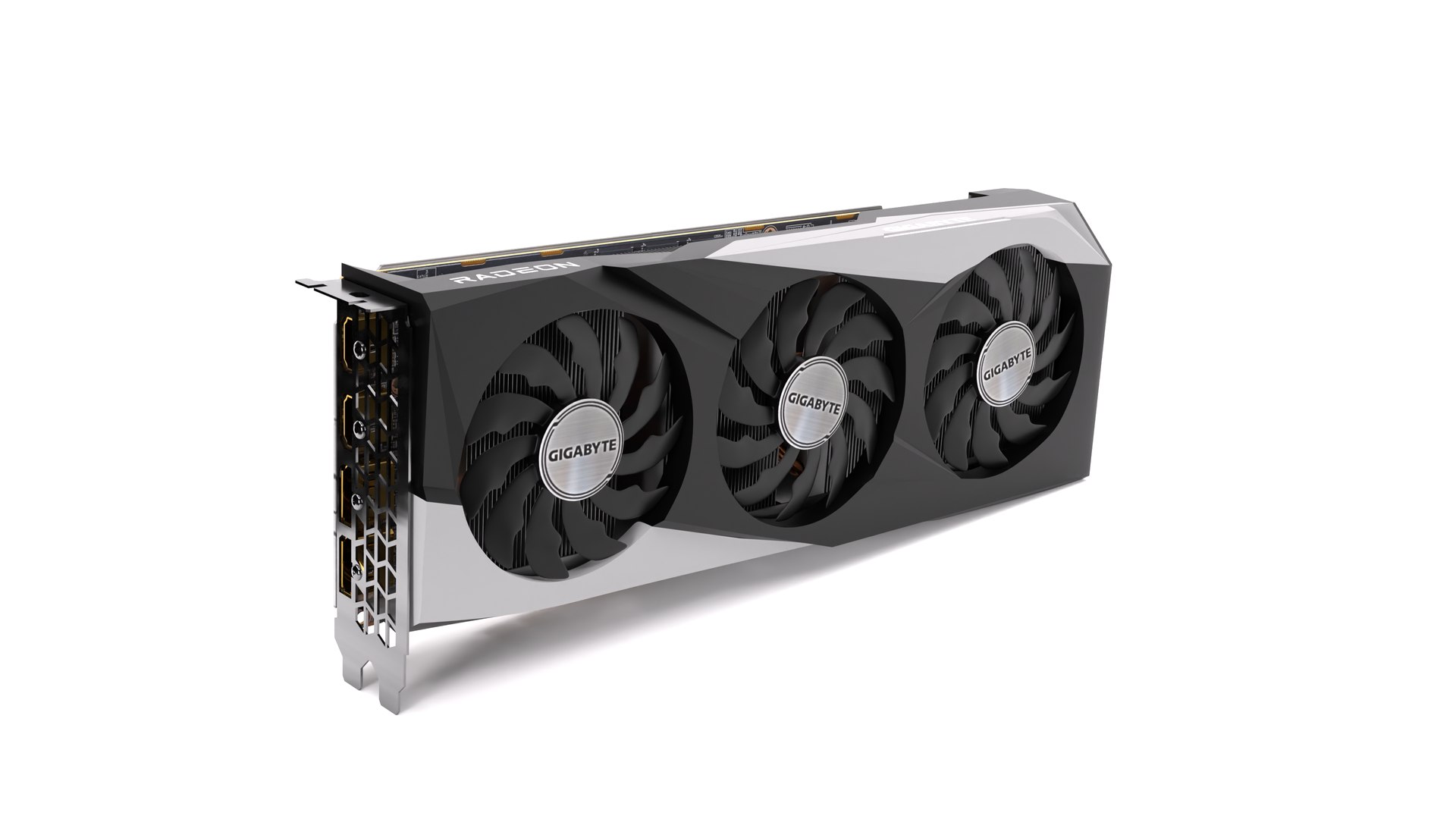 3D Gigabyte AMD Radeon 6700XT Graphics Card Model - TurboSquid 1802037