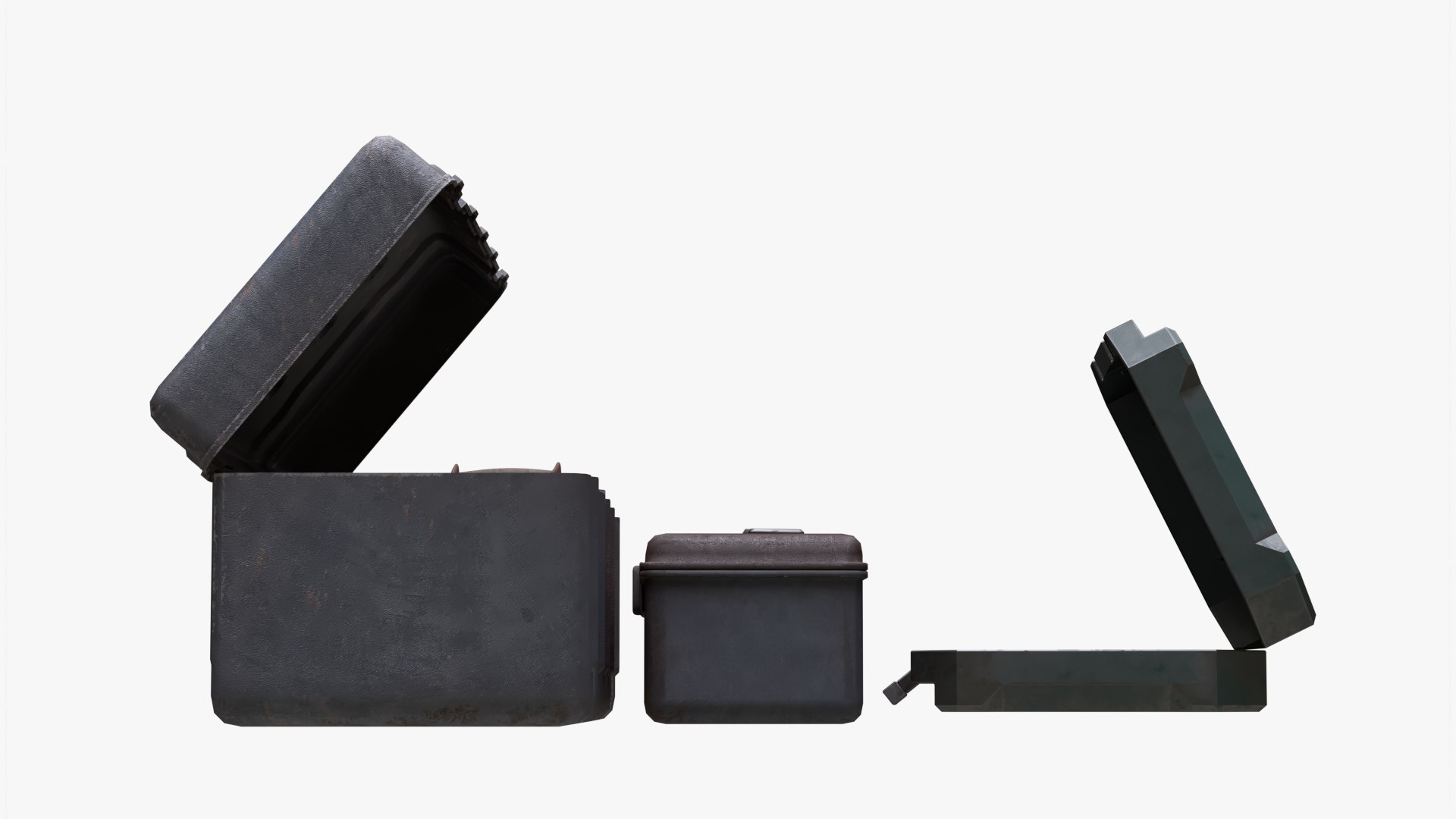 3D Model Old Dirty Full Detailed Toolbox - TurboSquid 2184671