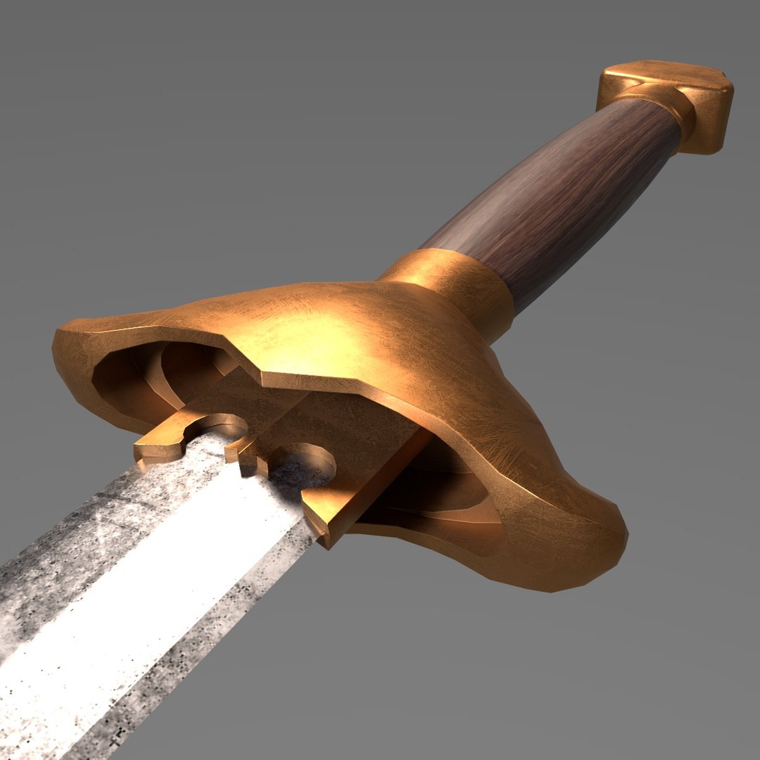 3D Chinese Jian Sword Model - TurboSquid 1729964