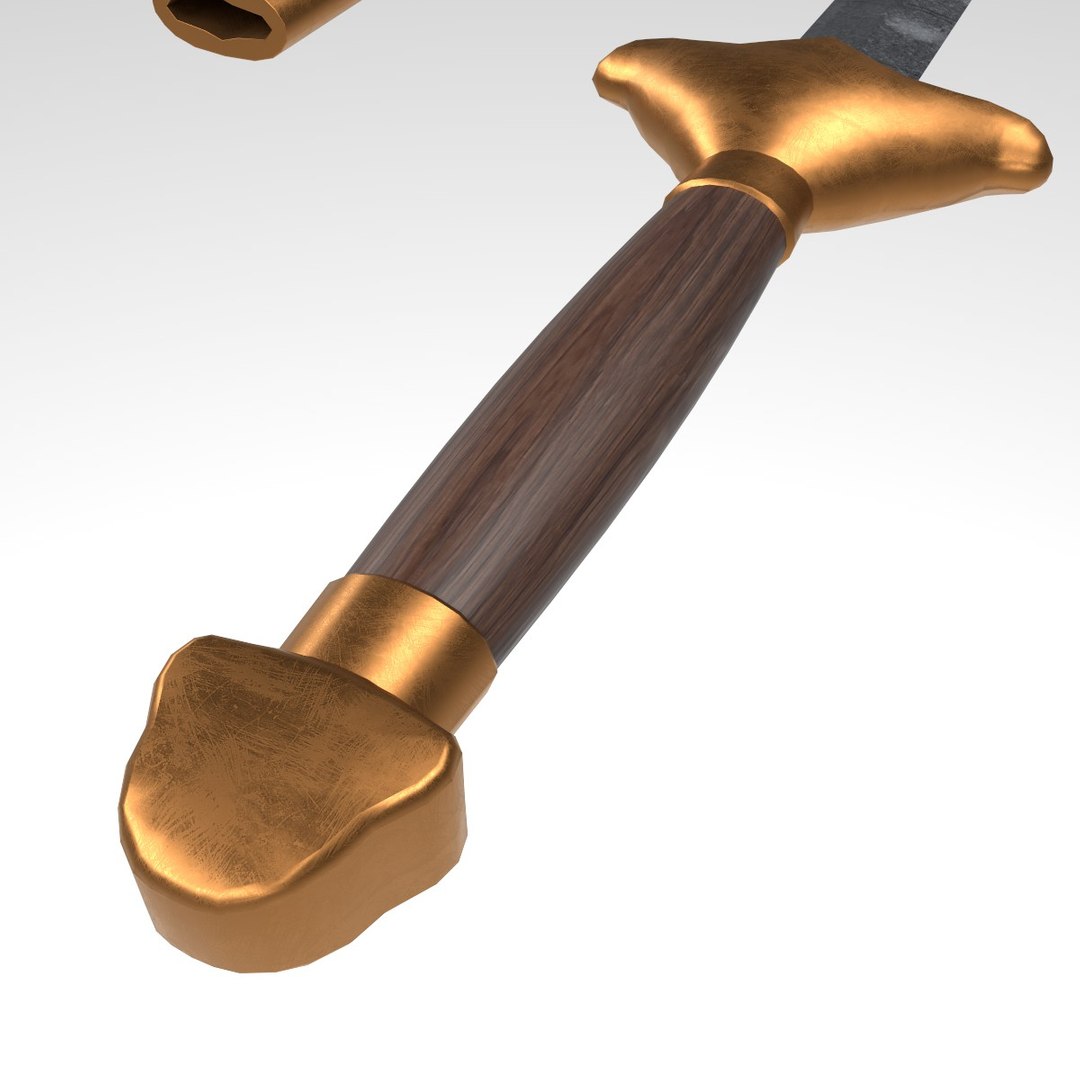 3D Chinese Jian Sword Model - TurboSquid 1729964