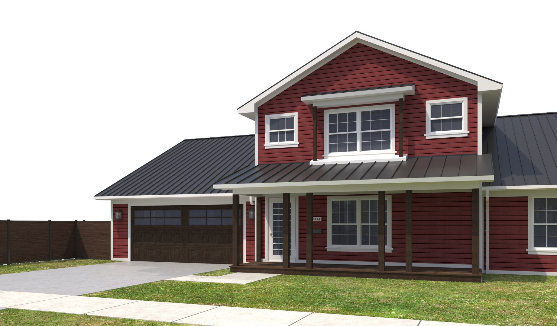 Home House Exterior 3D Model - TurboSquid 1372463
