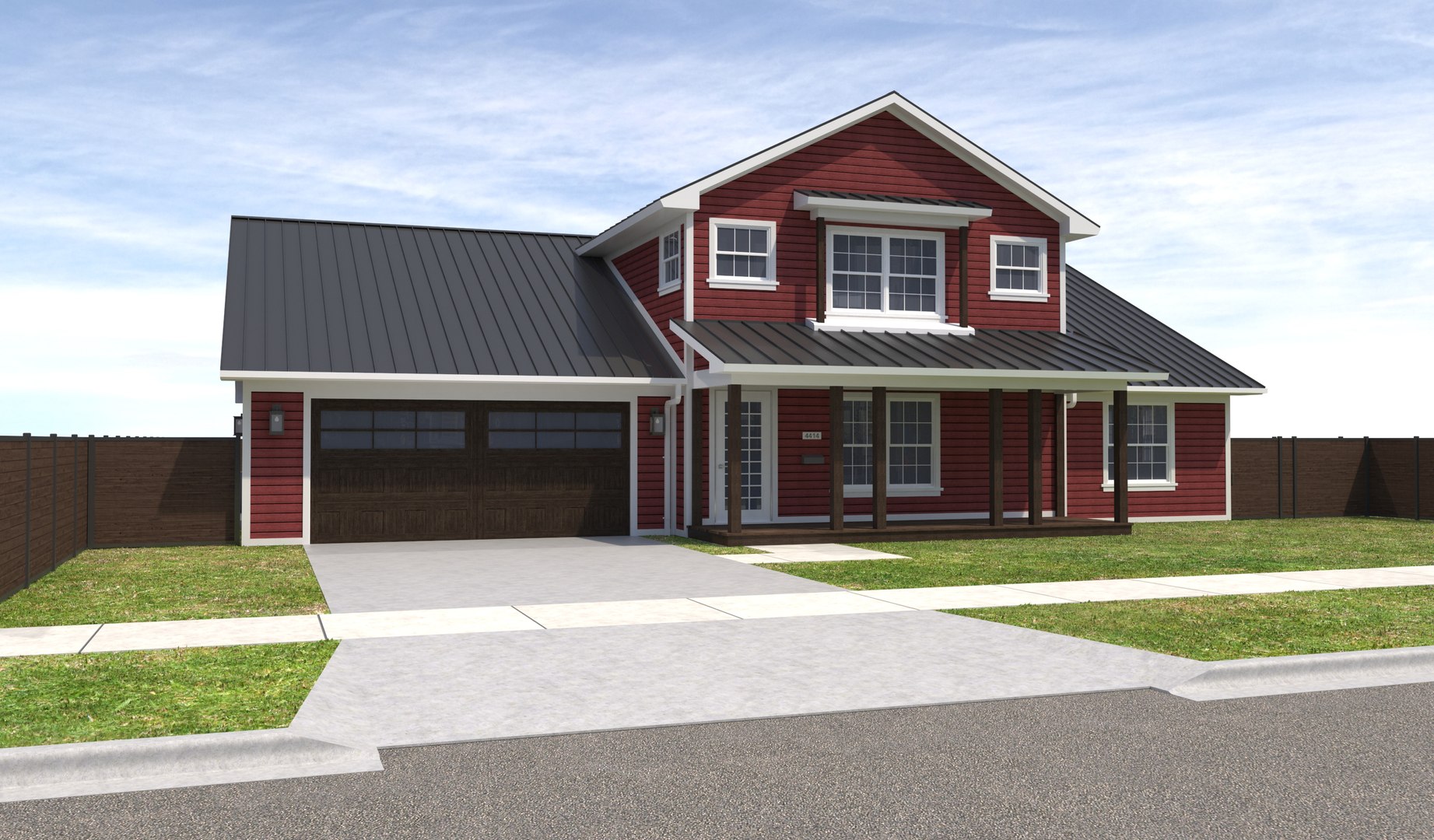 Home House Exterior 3D Model - TurboSquid 1372463