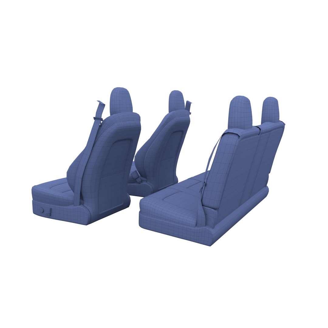 3D Tesla Y Seats Model - TurboSquid 1634085