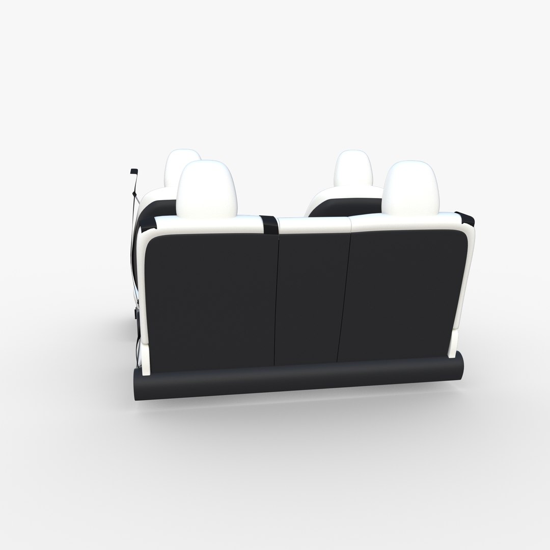 3D Tesla Y Seats Model - TurboSquid 1634085