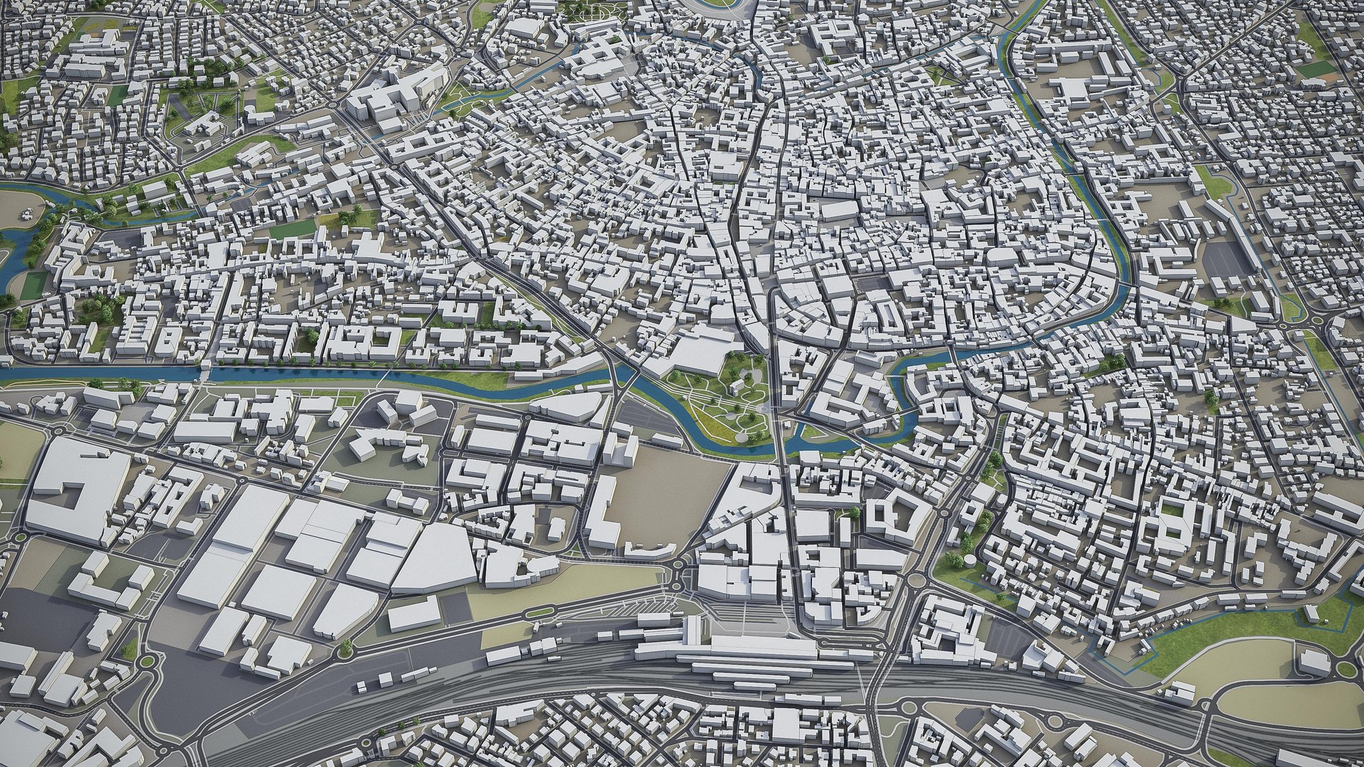 Padua Surrounding Area - 3D Model - TurboSquid 1465951