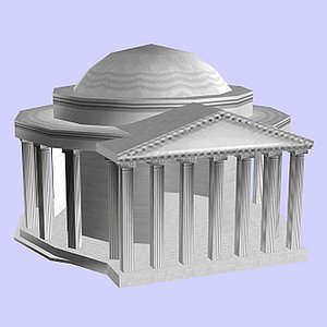 3D Jefferson Memorial Models - Browse & Download Formats - TurboSquid