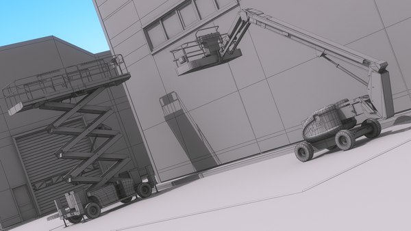 3D factory realistic - TurboSquid 1679985