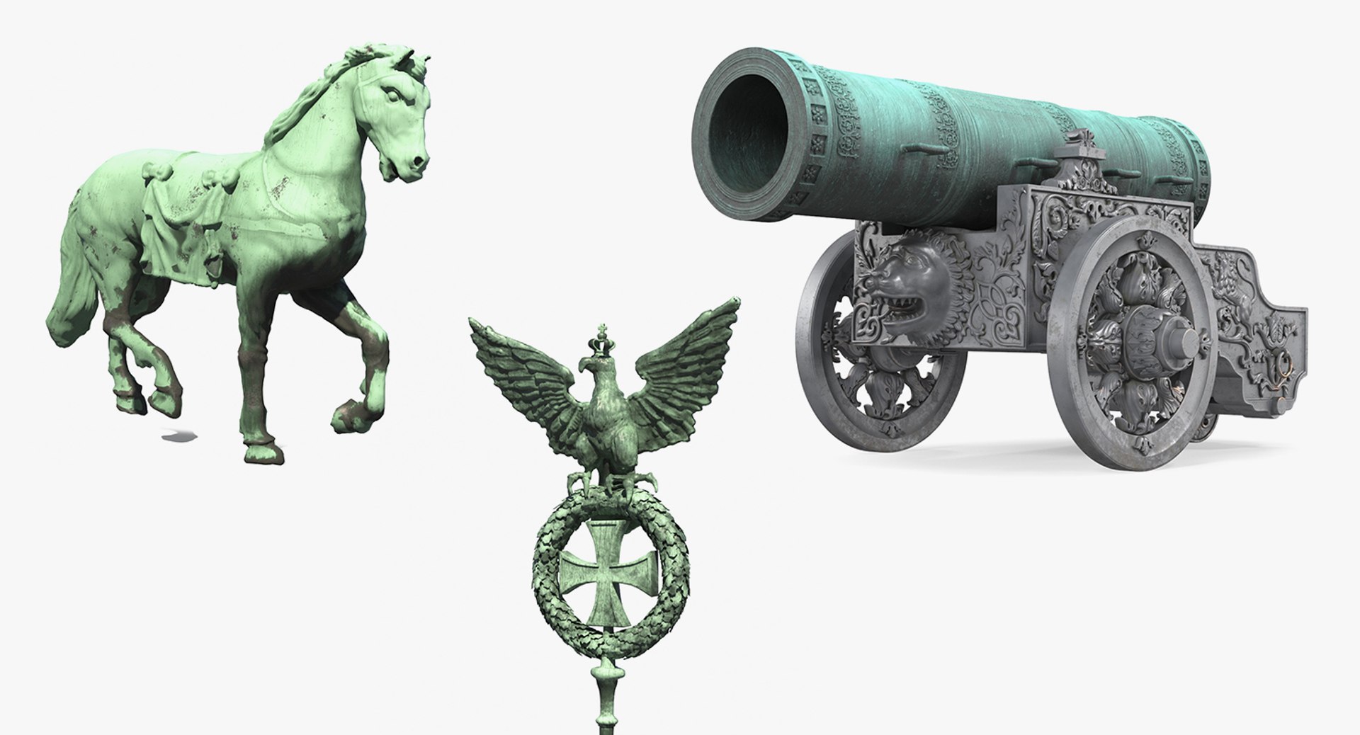 Architectural elements model - TurboSquid 1705187