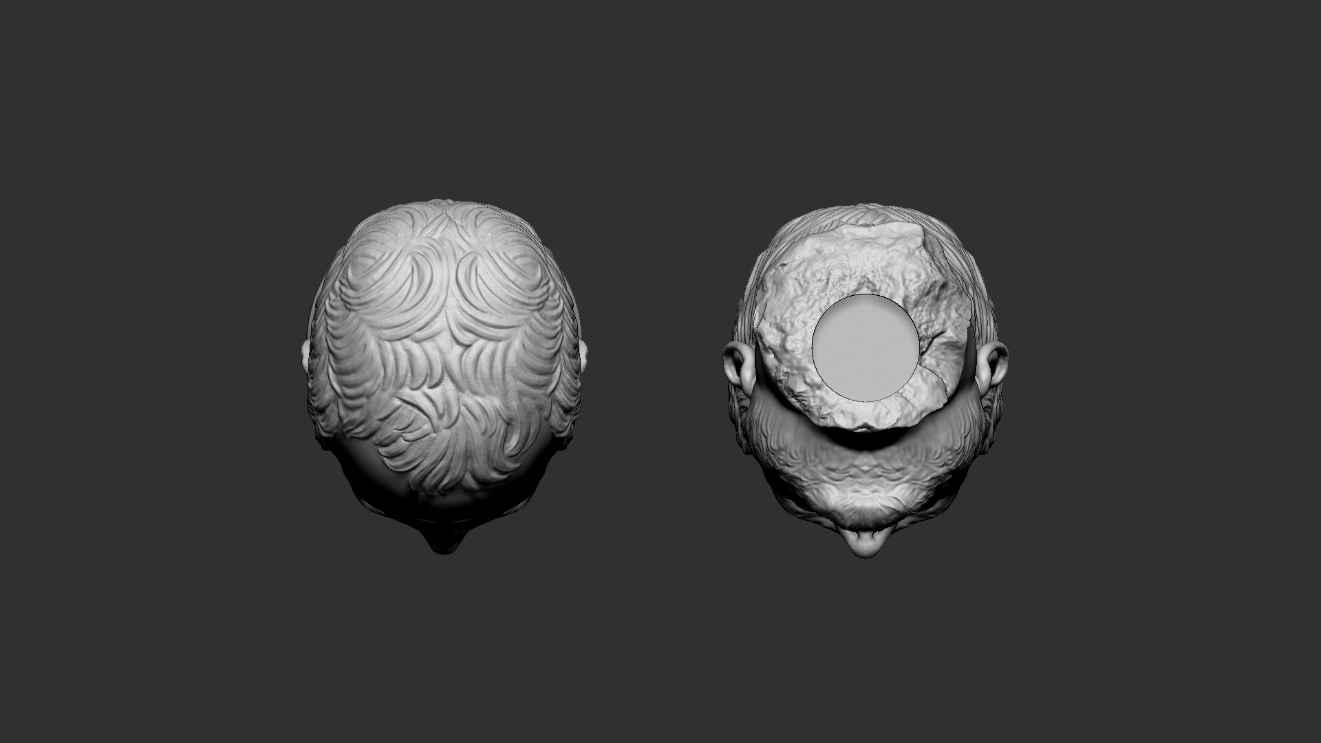 Roman Portrait Sculpture 3D Model - TurboSquid 2343827