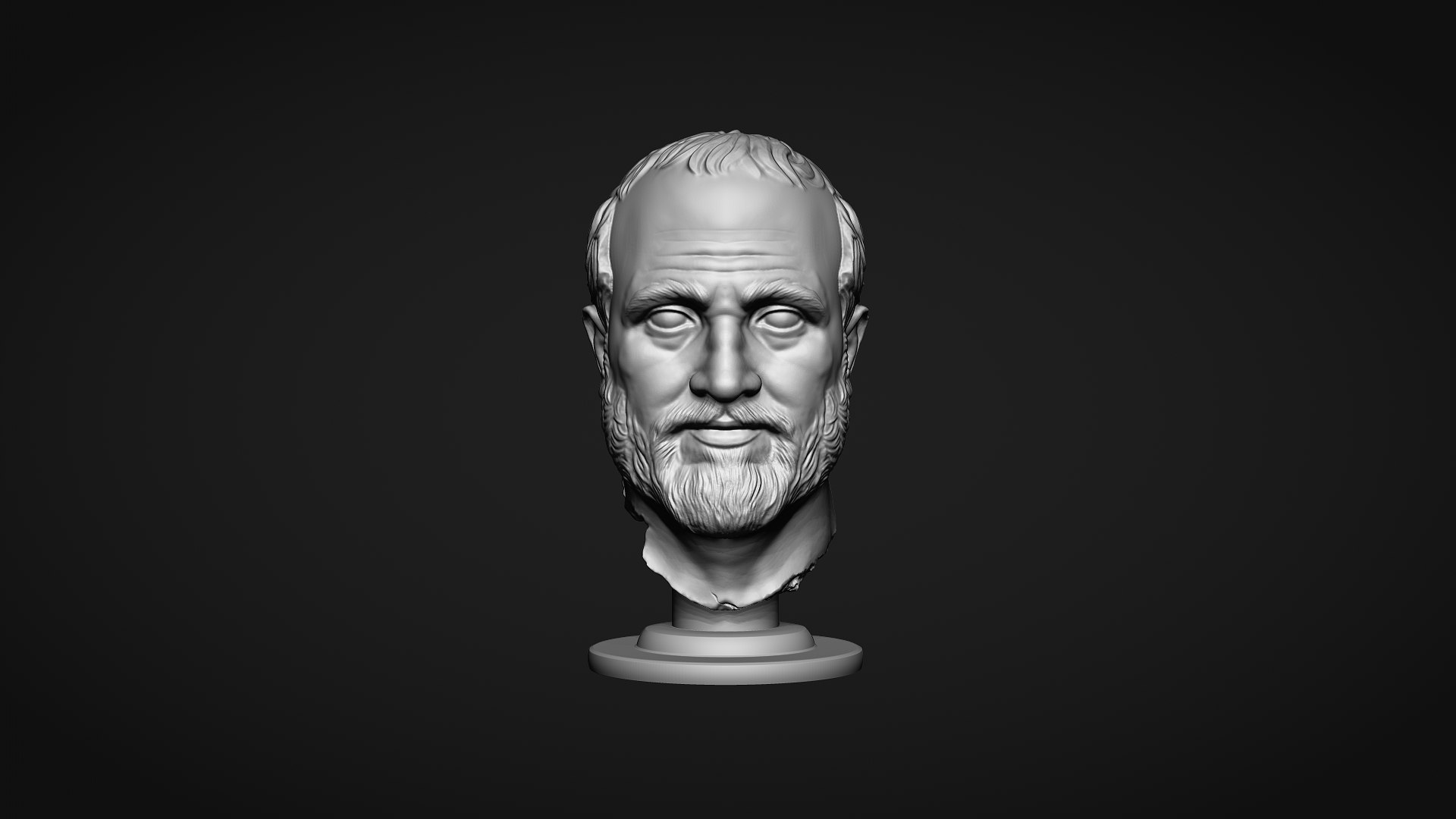 Roman Portrait Sculpture 3D Model - TurboSquid 2343827