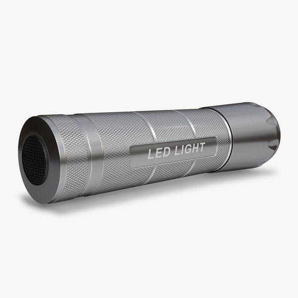 3dsmax led flashlight