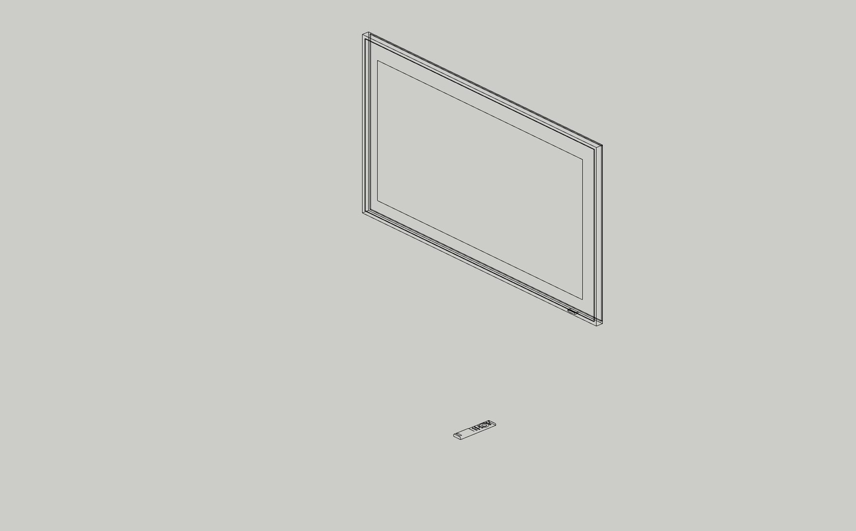 3D Model Samsung TV The Frame 43inch - TurboSquid 1898501