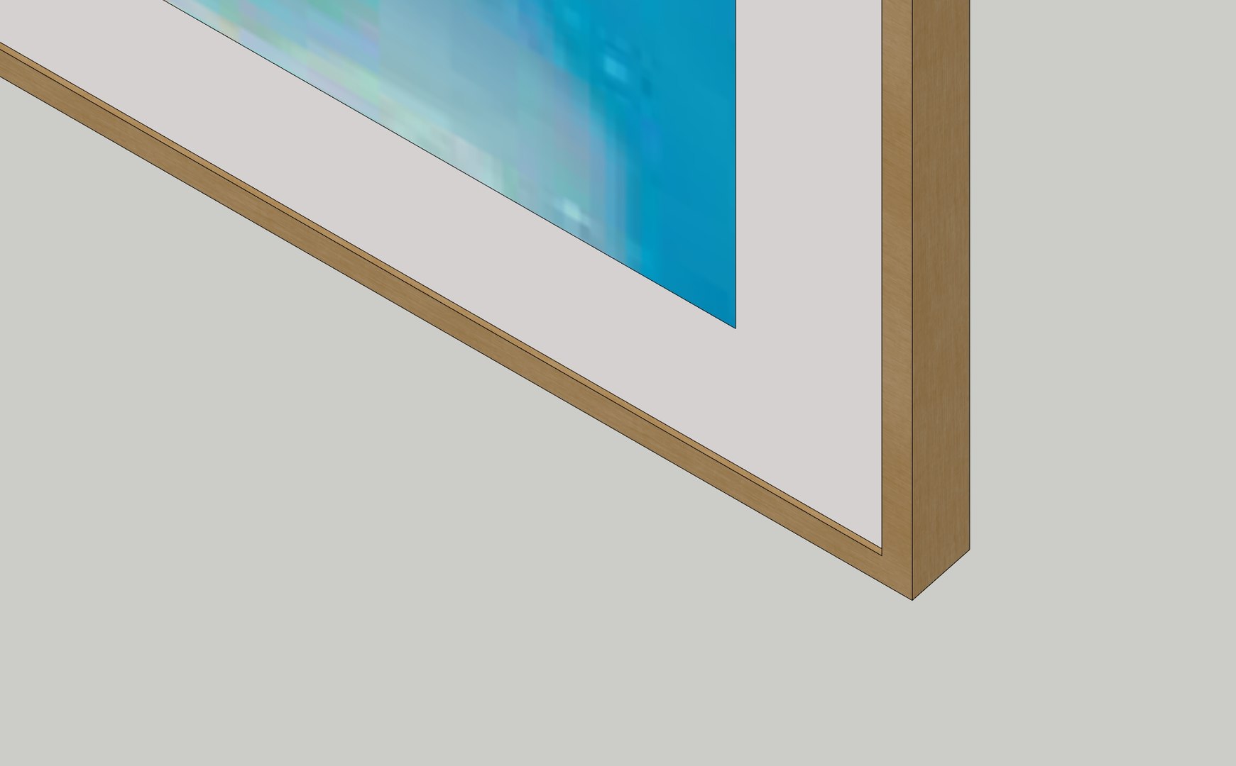 3D Model Samsung TV The Frame 43inch - TurboSquid 1898501