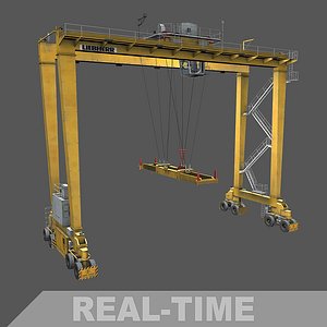 3D RTG Crane Models - Browse & Download Formats - TurboSquid