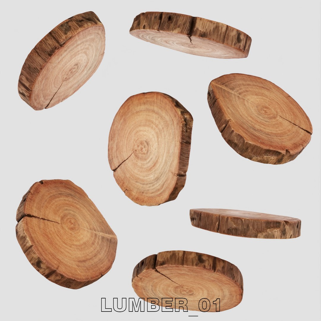 PSWood Lumber Scanned 3D Model - TurboSquid 2060896