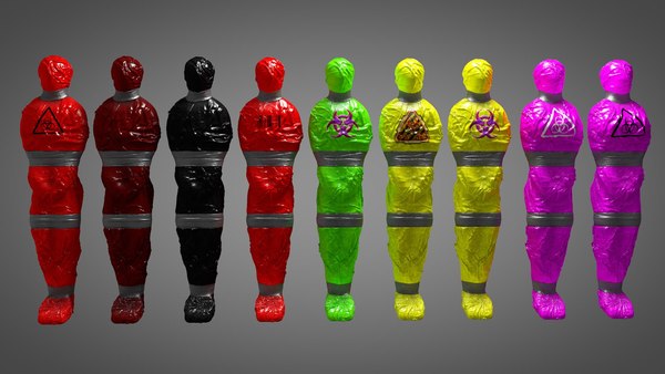 3D Sexy Cocoon Webbed Girl 02 - TurboSquid 1867027