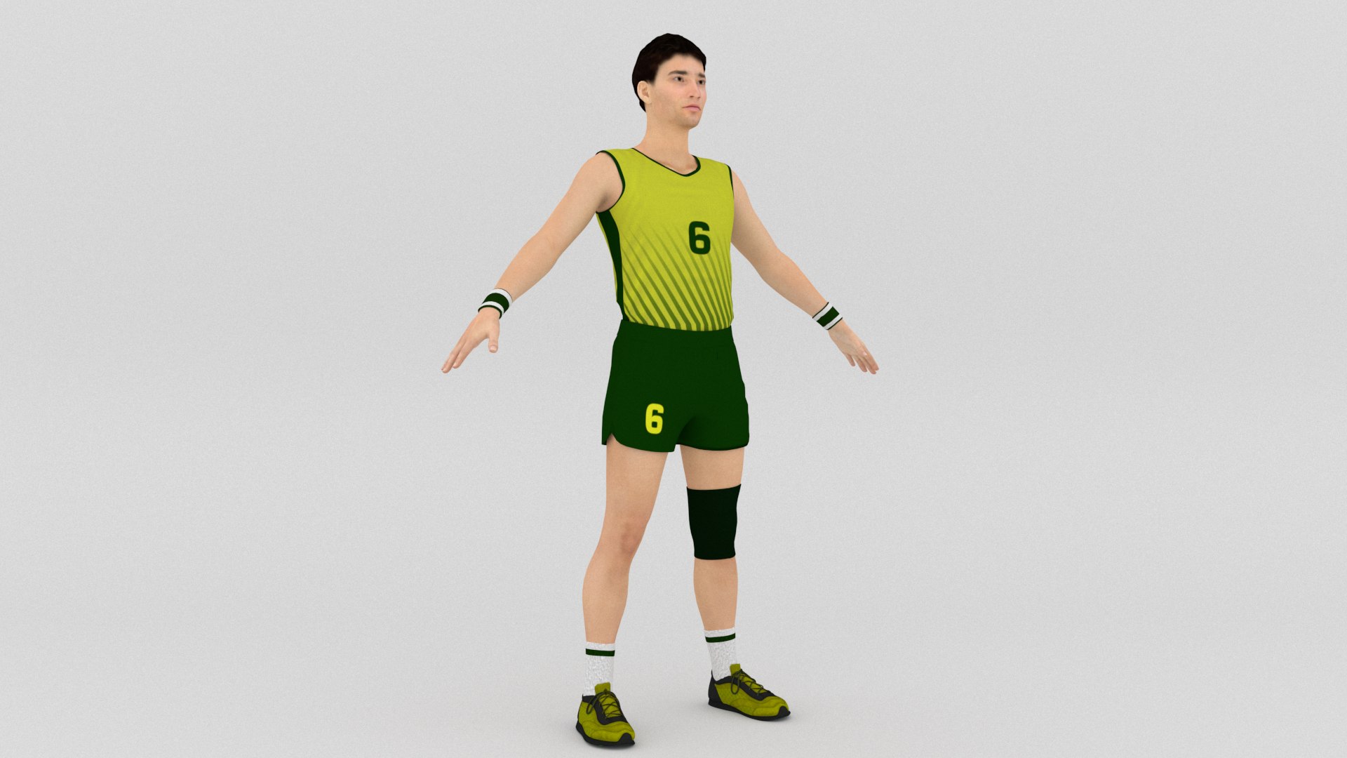 3D Volleyball Players - 2 Players Model - TurboSquid 1738953