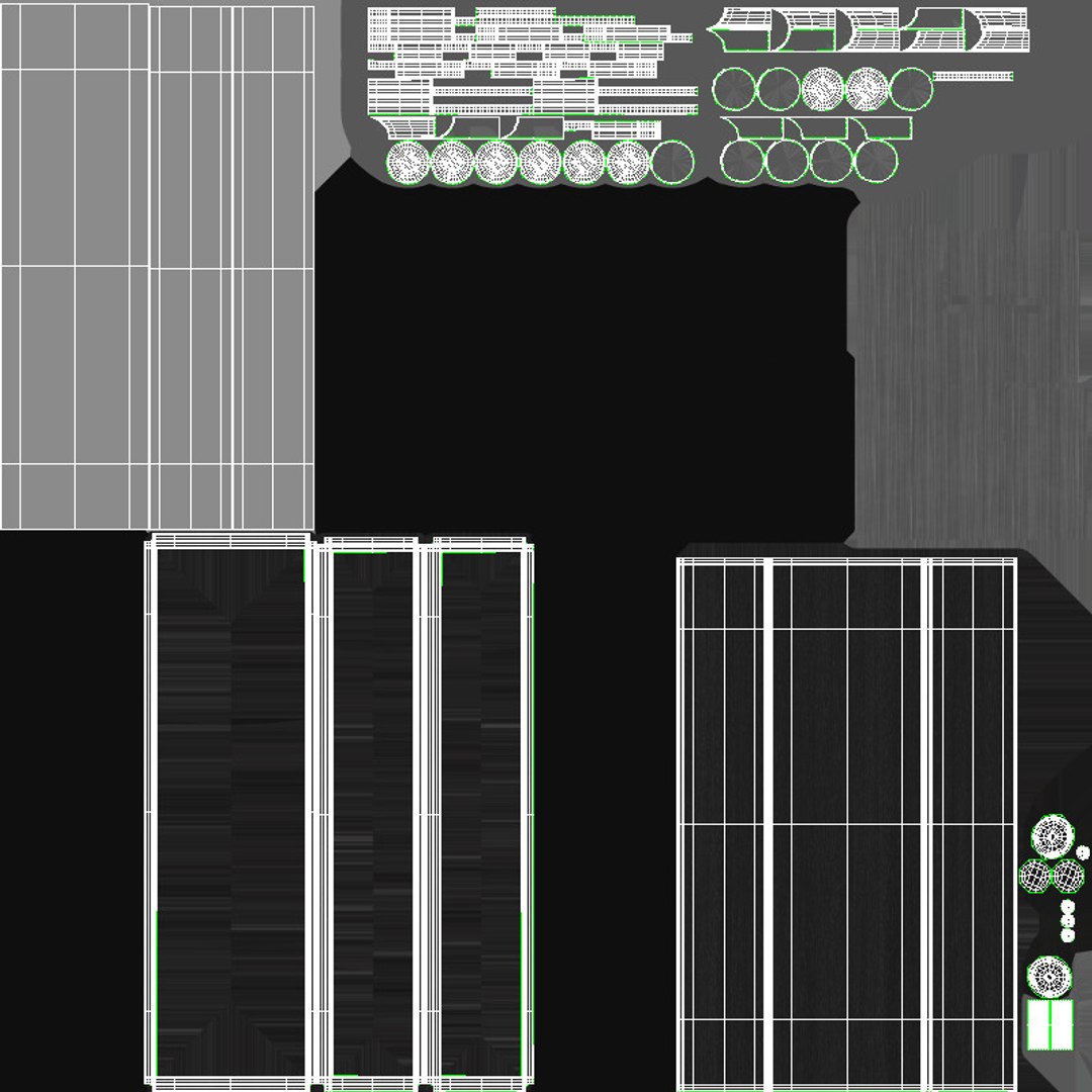 Modern mirror model - TurboSquid 1278068