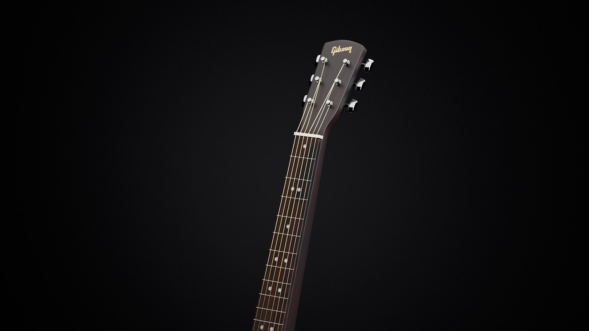 3D Acoustic Guitar V02 - TurboSquid 2057977