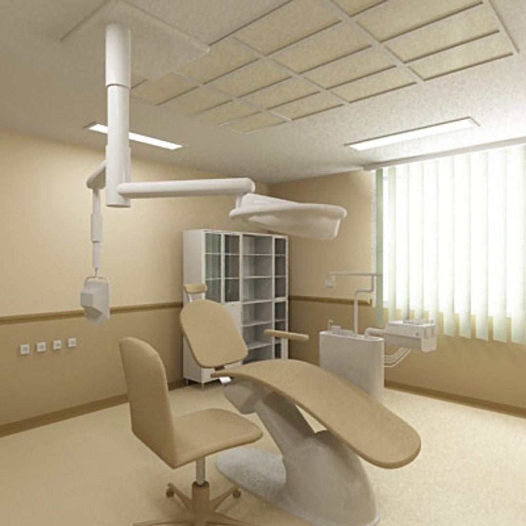 Dentist Room 3d Model