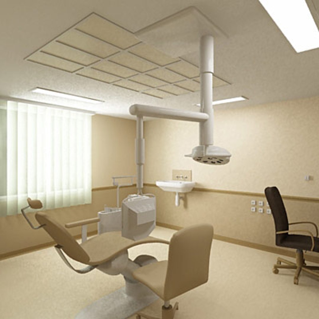 Dentist Room 3d Model