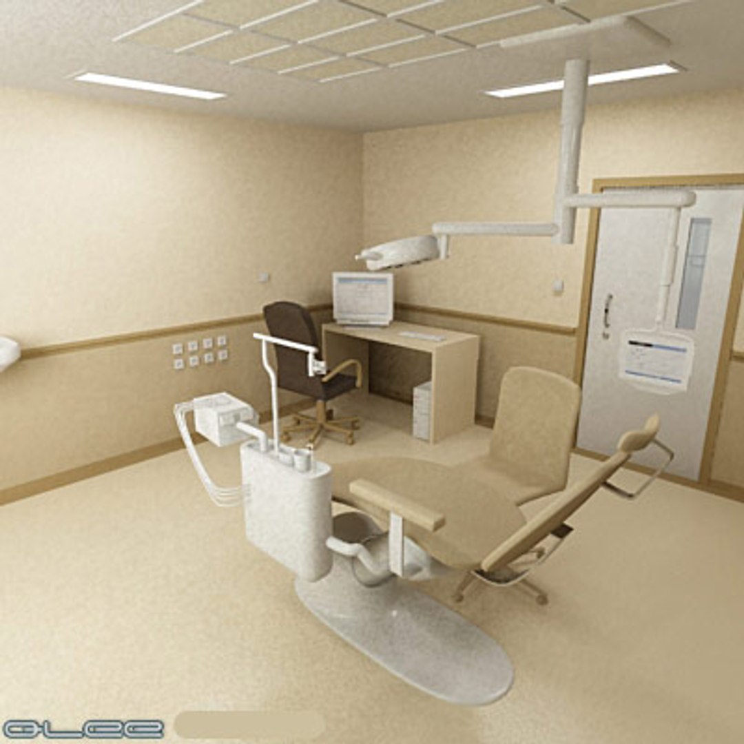 Dentist Room 3d Model