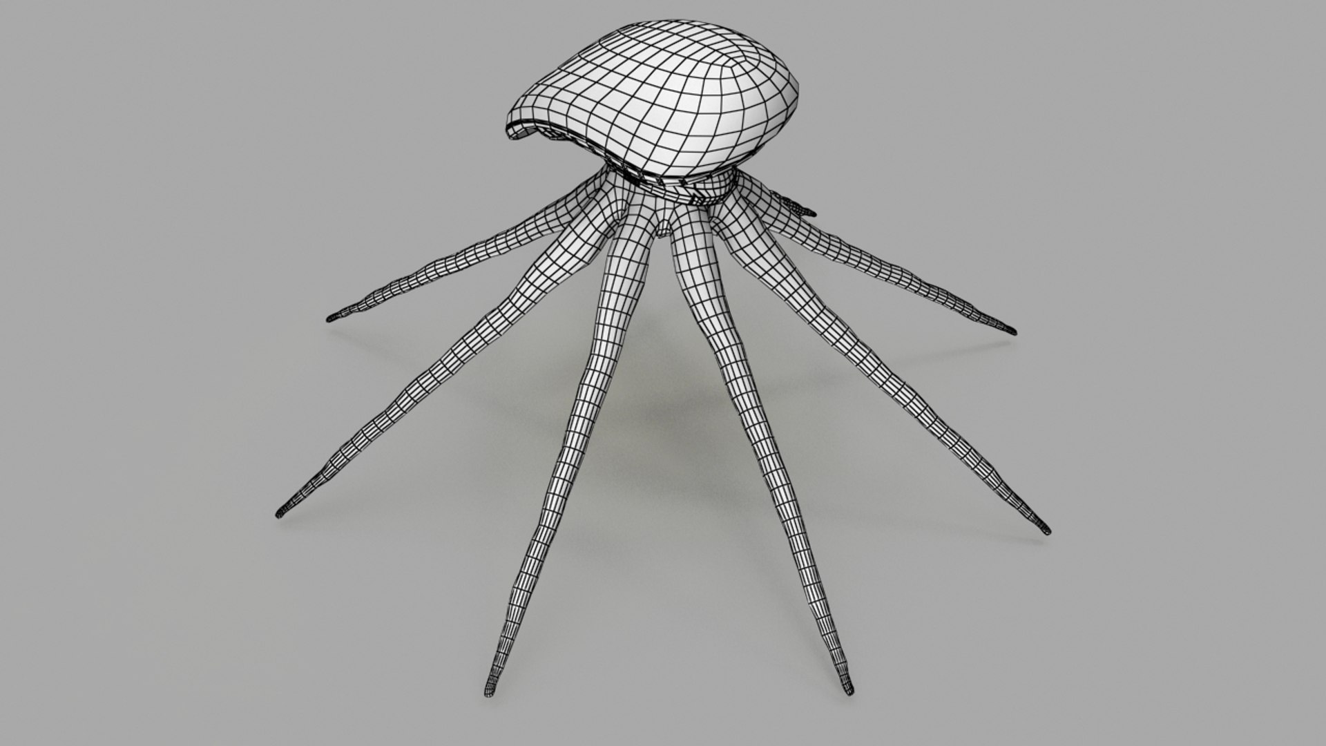3D Model Realistic Space Octopus - TurboSquid 1384453