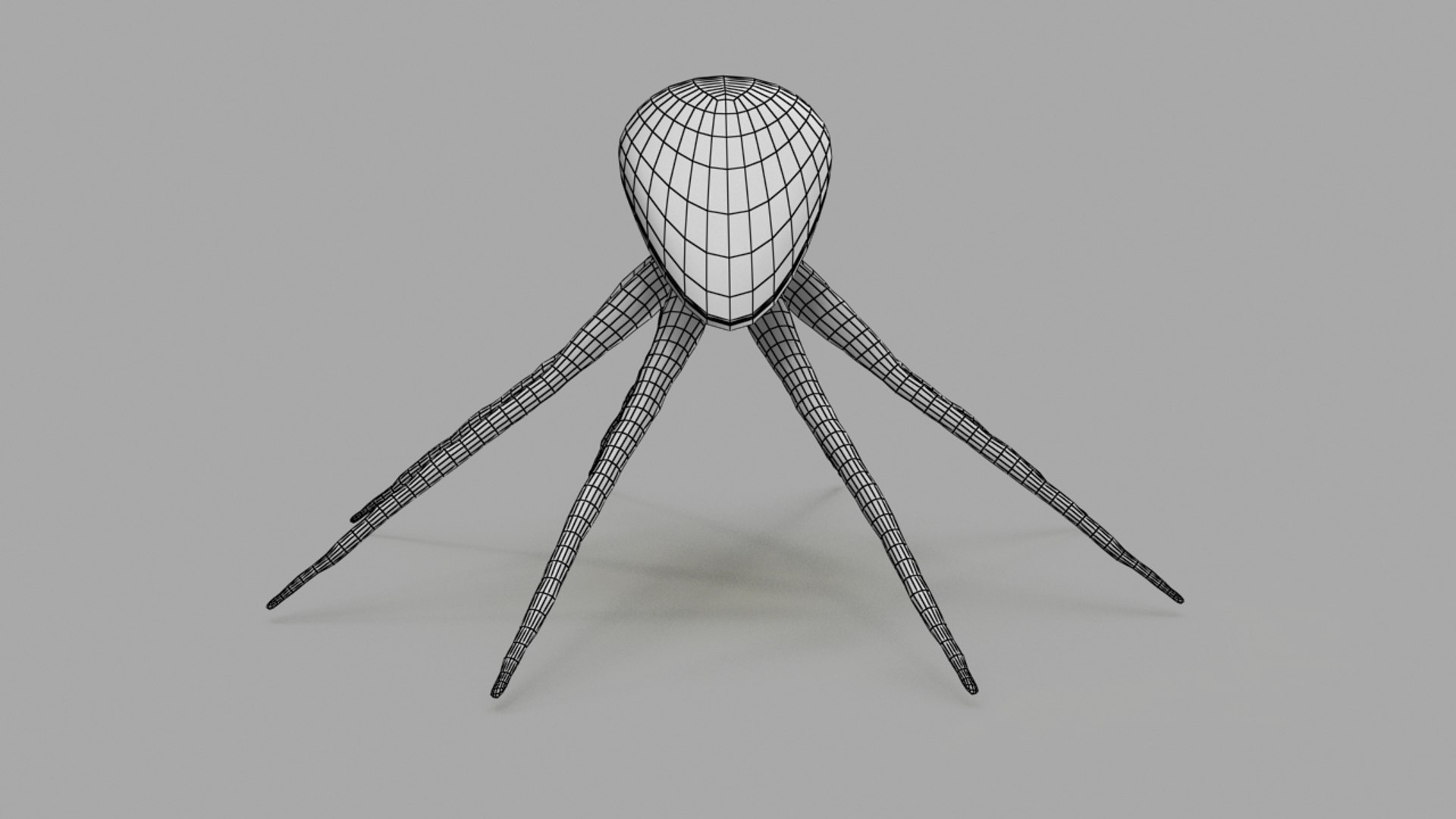 3D Model Realistic Space Octopus - TurboSquid 1384453