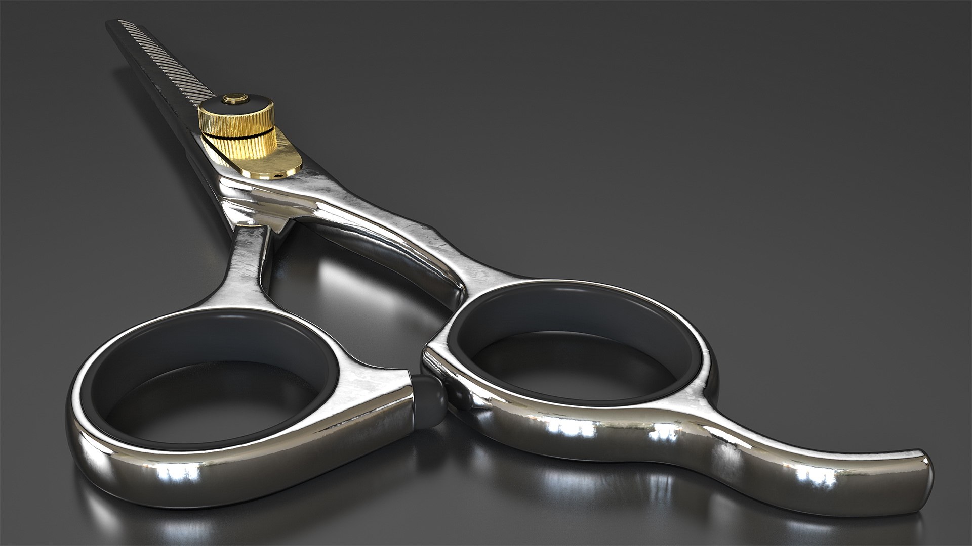 Barber Thinning Shears 3D Model - TurboSquid 1486493