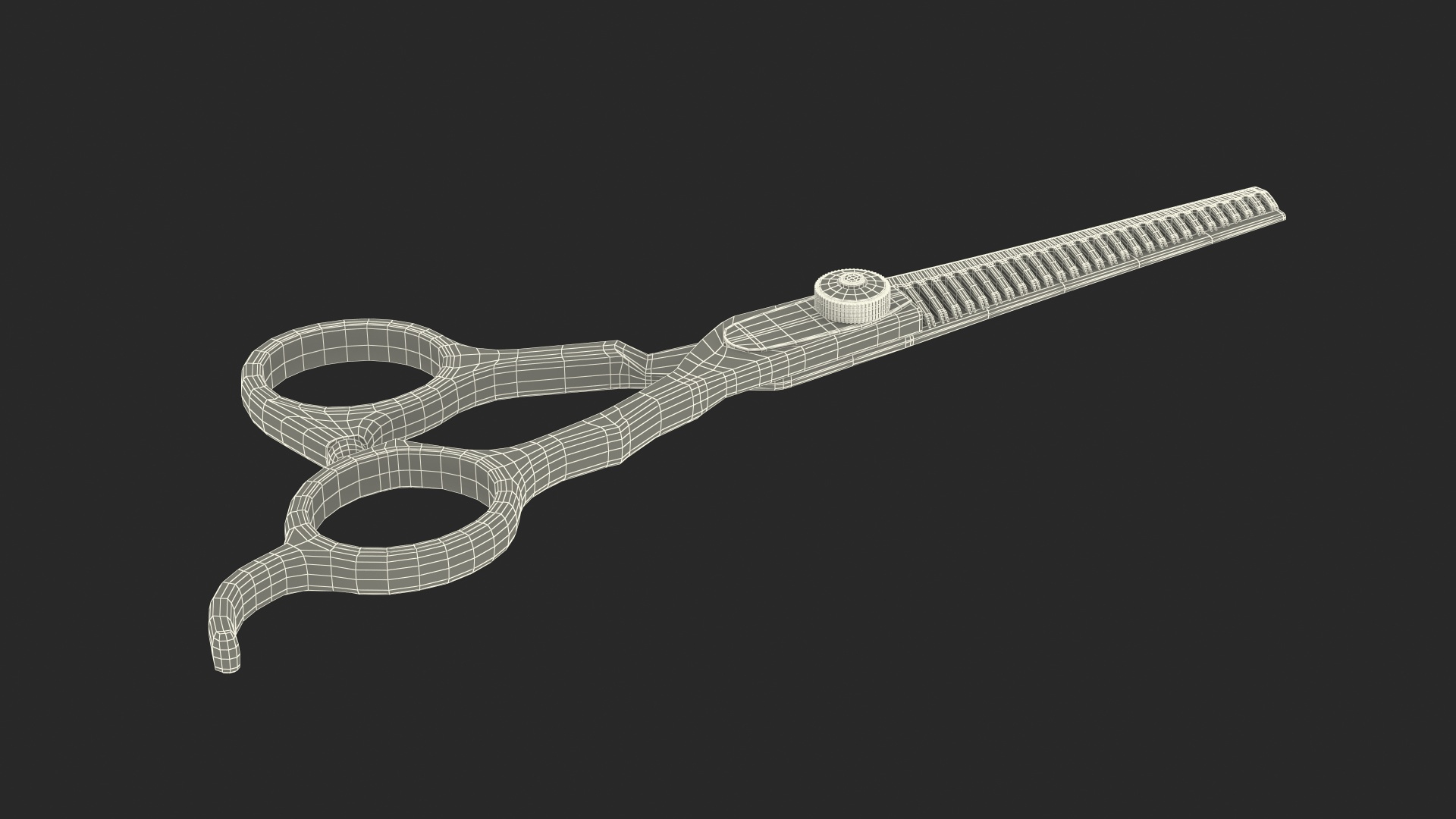 Barber Thinning Shears 3D Model - TurboSquid 1486493